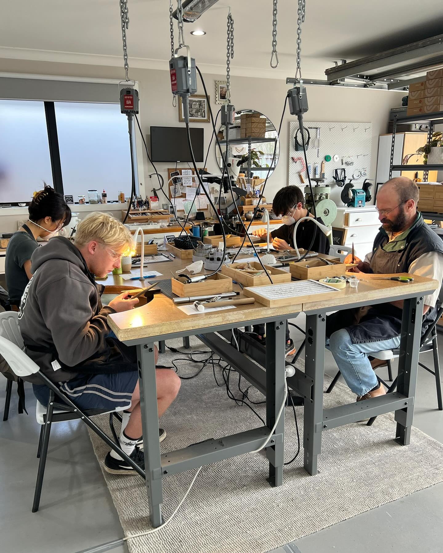 Make Your Own Textured Silver Ring Workshop– Tania Hogg Handcrafted ...