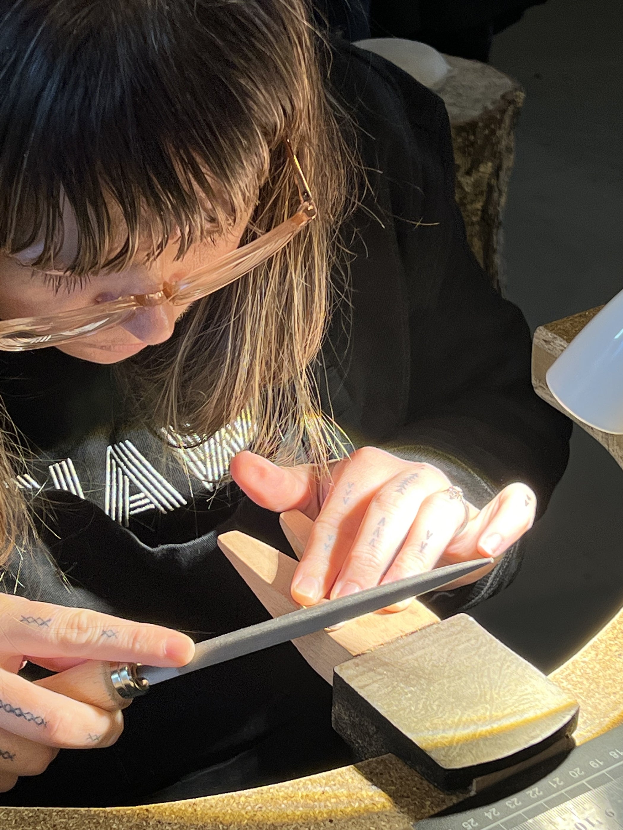 Make Your Own Textured Silver Ring Workshop– Tania Hogg Handcrafted ...